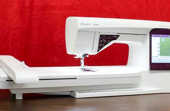 Introducing the Husqvarna Viking Designer Ruby Royale sewing machine ...