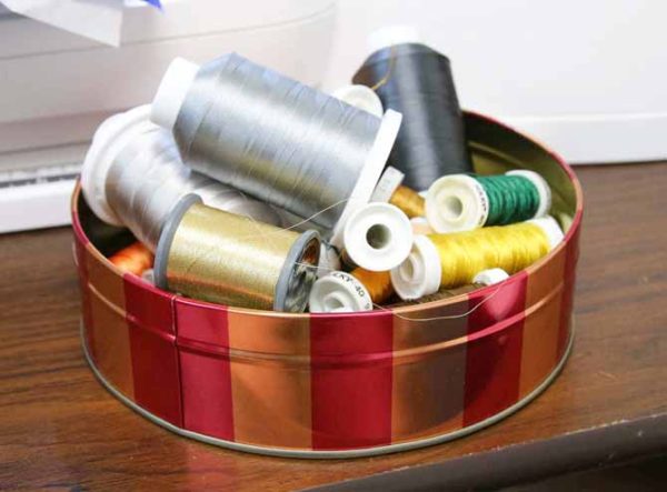 4 tips for trimming and thread organization for Machine Embroidery Applique