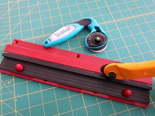 TrueCut Linear Rotary Blade Sharpener is an indispensable tool for quilters