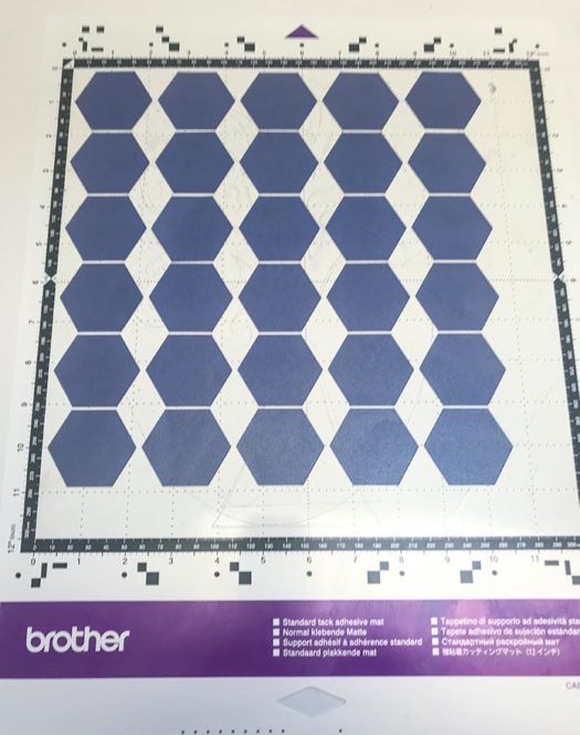 Brother ScanNCut makes many paper piecing templates in 1 shot ...