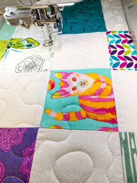 Discovering the QuiltBroidery feature on the Luminaire 2 Innov-ìs XP2 ...