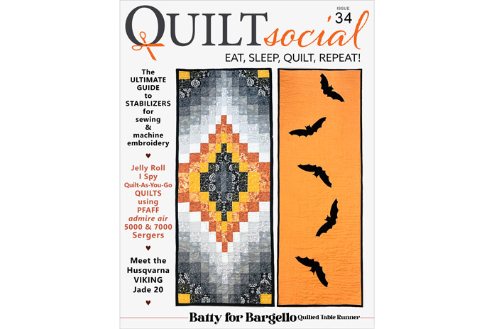 FREE! QUILTsocial Magazine Issue 34 Now Available! - QUILTsocial