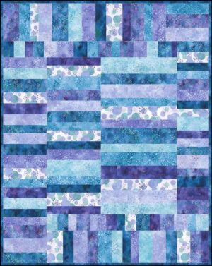 Colorway variations of the Modern Baby Quilt
