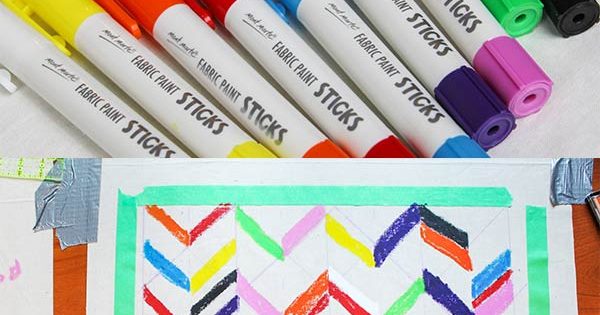 2 projects to guide your kids in fabric painting