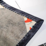 Decorative stitches plus laser pointer = beautiful machine quilting