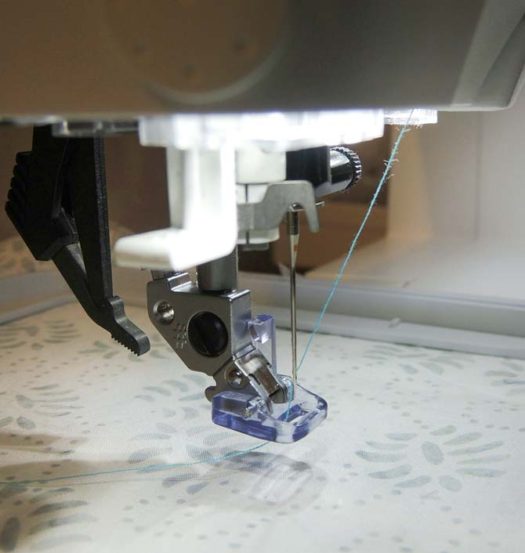 How and when to use 4 PFAFF presser feet: topstitch, embroidery, 0A and 1A
