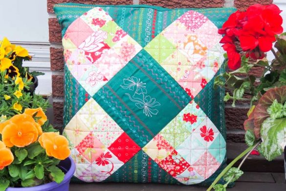 Practicing free-motion quilting with the PFAFF performance icon