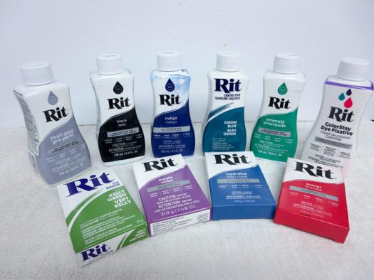 Dyeing gradations using Rit All Purpose Liquid Dyes: Getting started ...