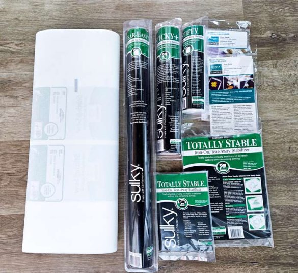 Choosing & Using Tear-Away Stabilizers for Sewing & Machine Embroidery ...