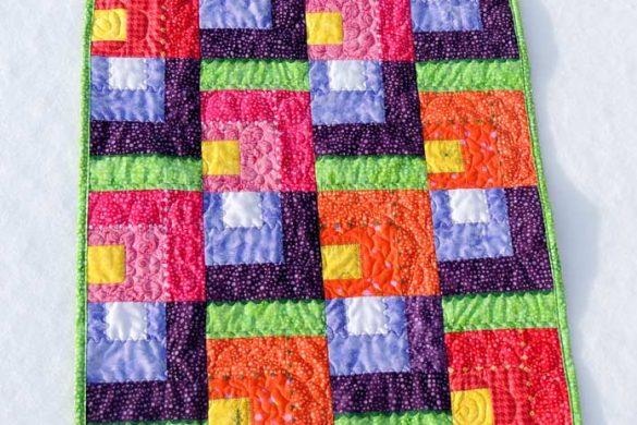 Oh! Free motion quilting! Oh! PFAFF performance icon!