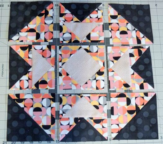 Easy piecing a Double T table runner with precision - QUILTsocial