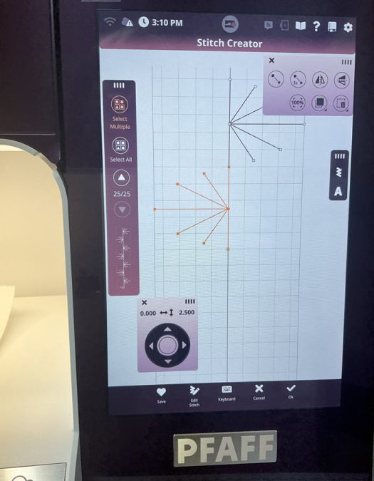 Creative icon 2 Stitch Creator | Designing your own stitches - QUILTsocial