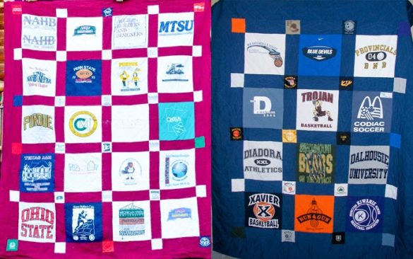 T-shirt quilts – 4 ideas for layouts that work! - QUILTsocial