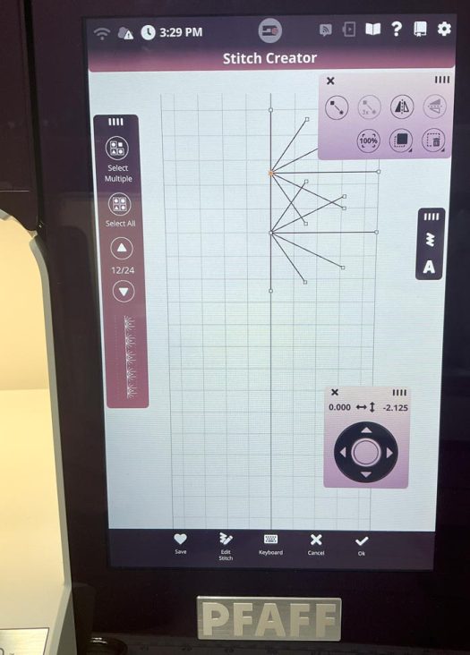 Creative icon 2 Stitch Creator | Designing your own stitches - QUILTsocial