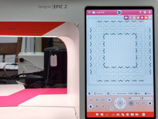 Using decorative stitches to create machine embroidery motifs - QUILTsocial