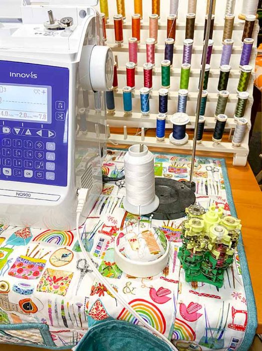 6 smart storage solutions I use in my sewing studio - QUILTsocial