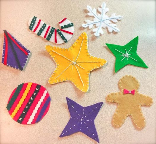 2 fabulous felt projects to make your Holidays sew much easier