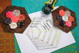 Social Distancing - the perfect time for a hexies quilt pattern